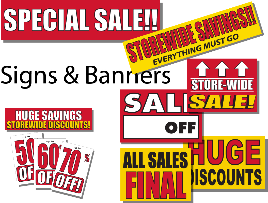 Sale Banners and Signs – Same Day Sign