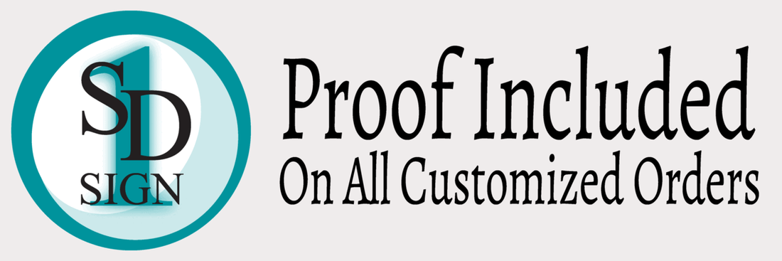 Personalized Presentation Checks | Same Day Sign