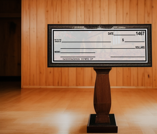 Personalized Presentation Checks | Same Day Sign