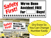 Safety Signs - Dry Erase, Days Being Safe - 36 x 18 – Same Day Sign