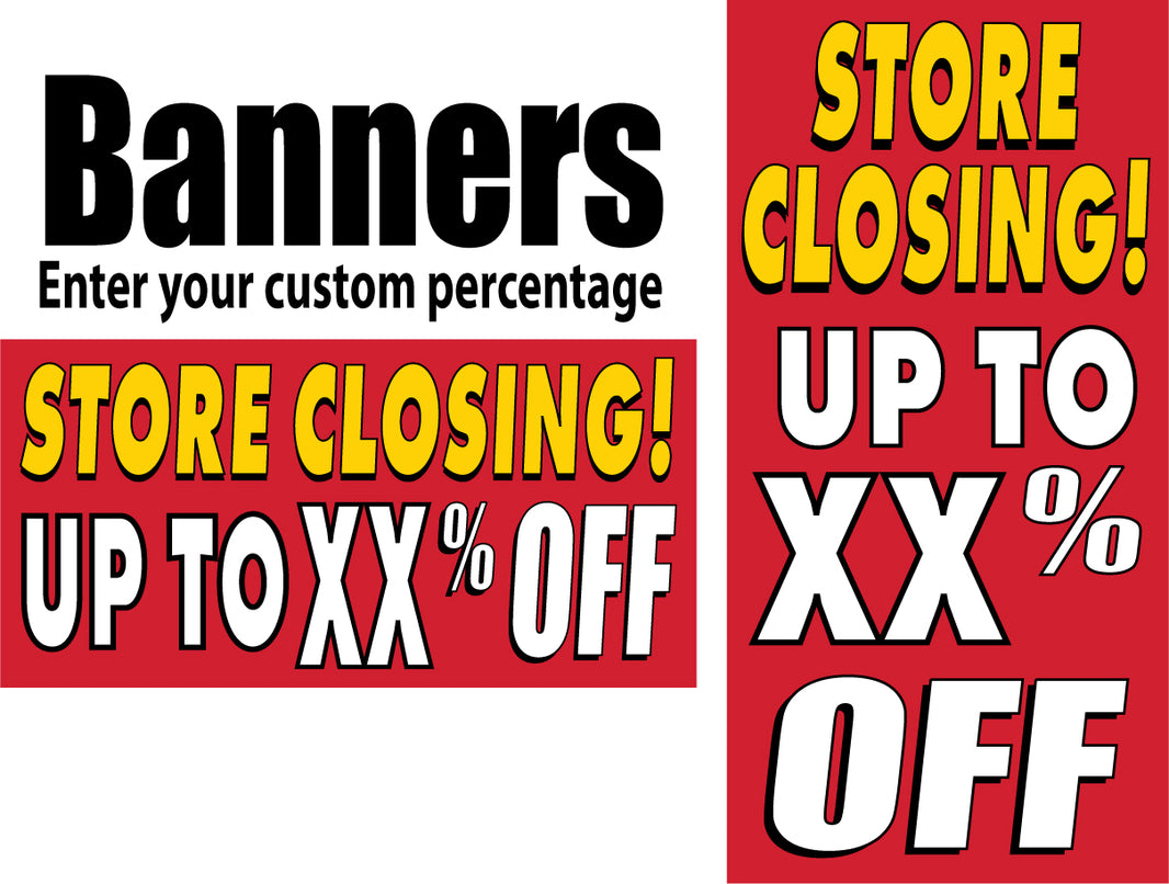 Closing & Liquidation Sale Signs | Same Day Sign