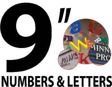Building Numbers, Building Lettering with dimension – Same Day Sign